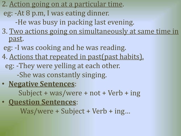 Tenses part 2 | PPT