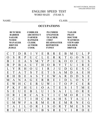 English speed test | PDF