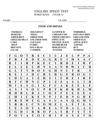 English speed test | PDF