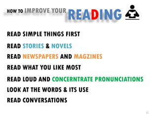 tips to improve english | PDF