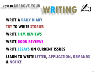 tips to improve english | PDF