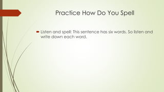 English spoken lecture 2 | PPT