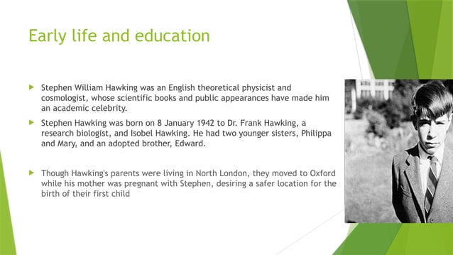 english_Stephen hawking's lefe lessons a | PPT