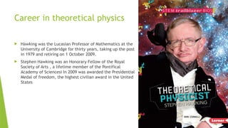 english_Stephen hawking's lefe lessons a | PPT