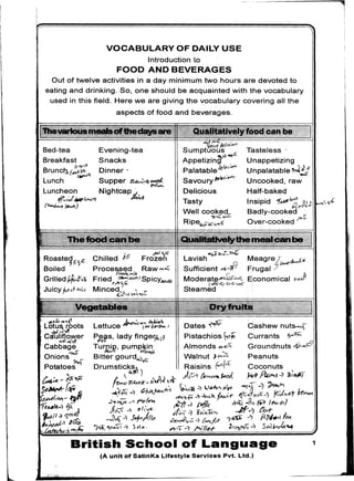 English study vocabulary & conversation | PDF