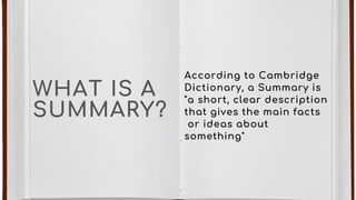 English summary - A Brief Introduction | PPT