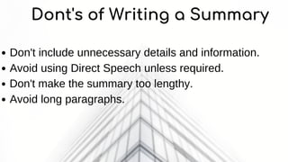 English summary - A Brief Introduction | PPT