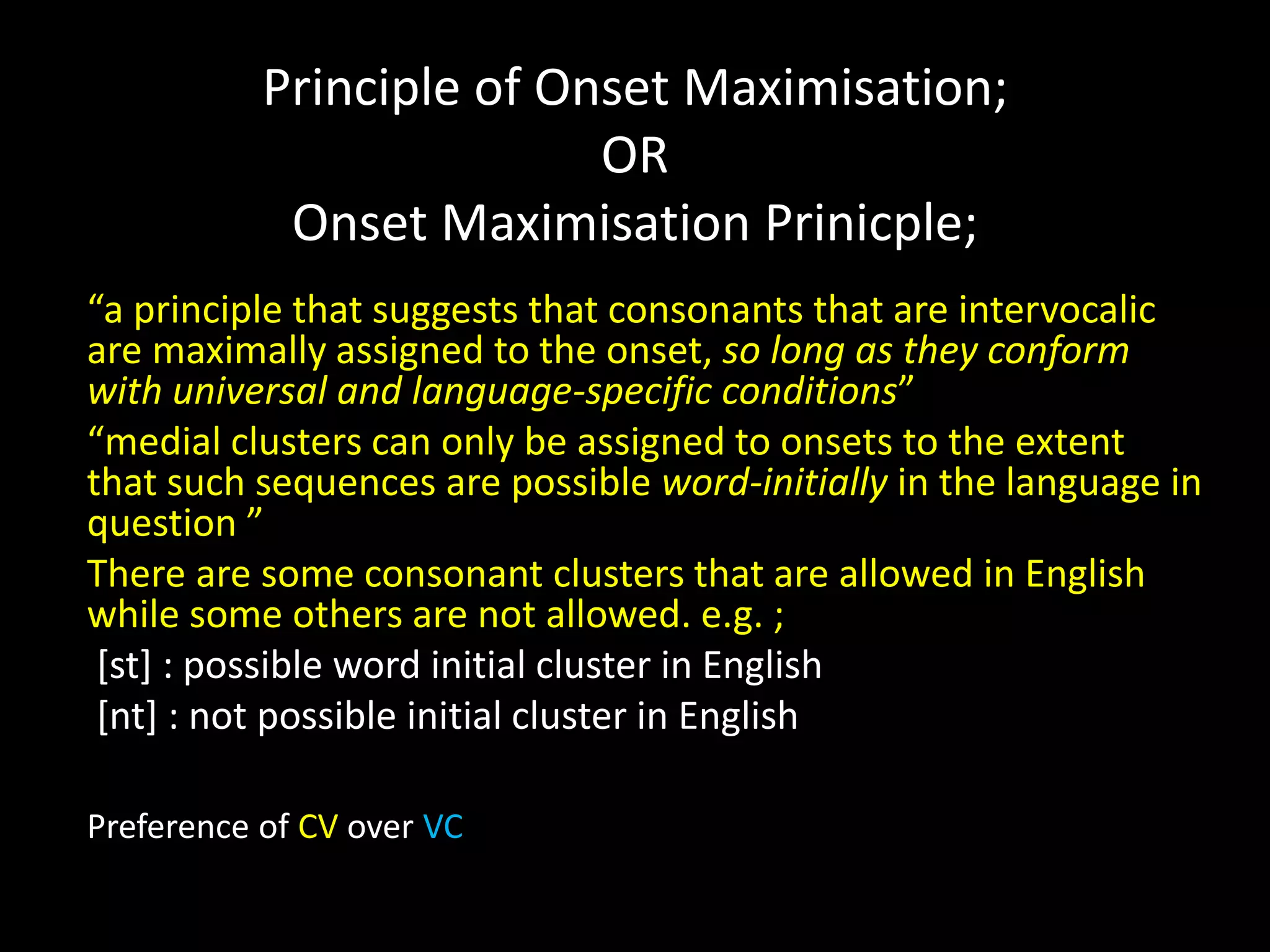 English syllables | PPTX
