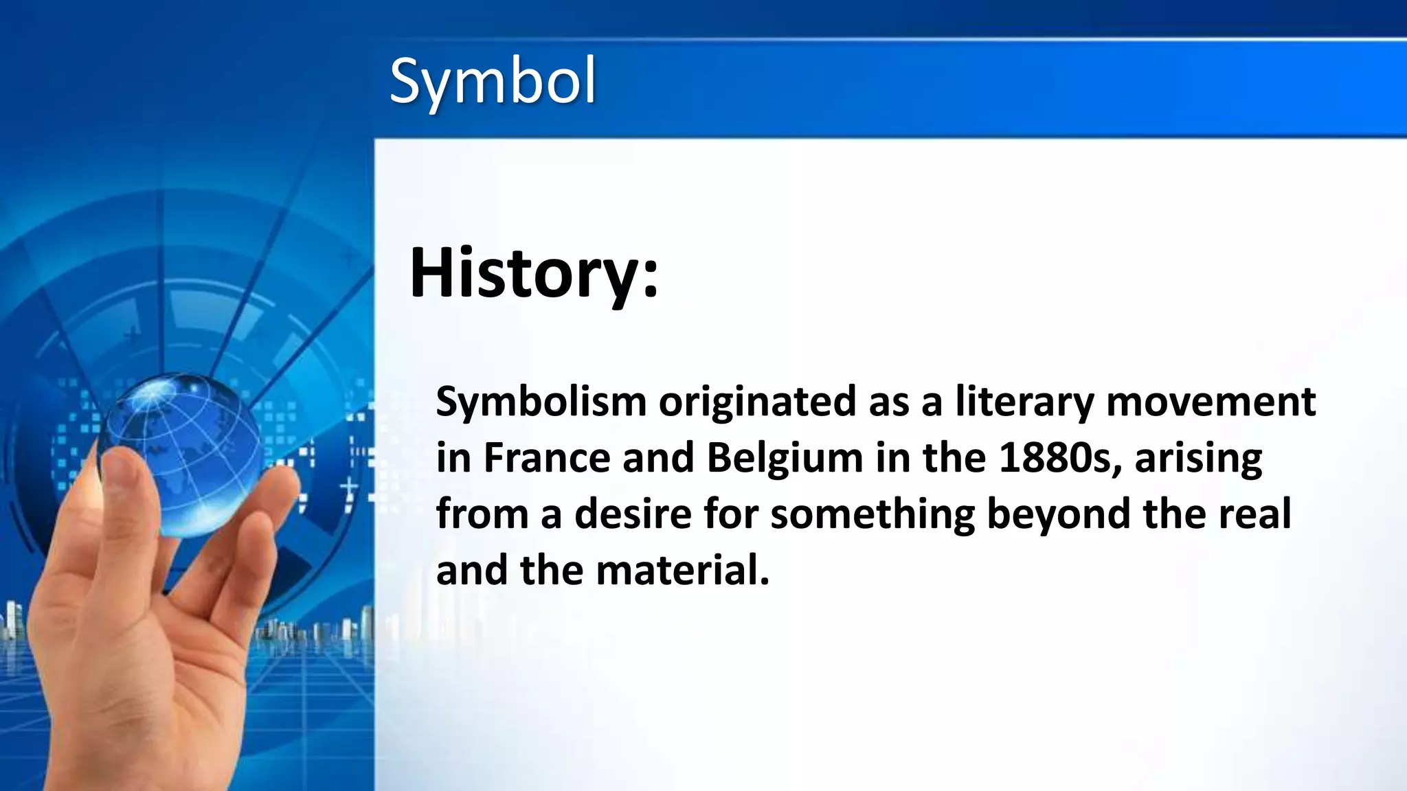 English symbol by sami | PPSX