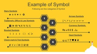 English symbol by sami | PPT