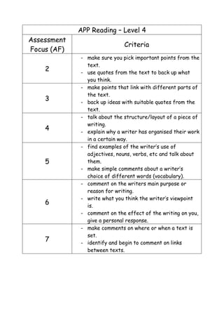 English target criteria_(reading) | DOC