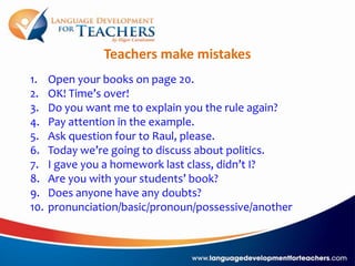 English teacher english learner forever | PPT