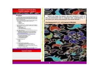 Grade 8 English teachers guide Q1 Only | PDF
