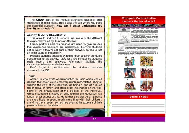 Grade 8 English teachers guide Q1 Only | PDF