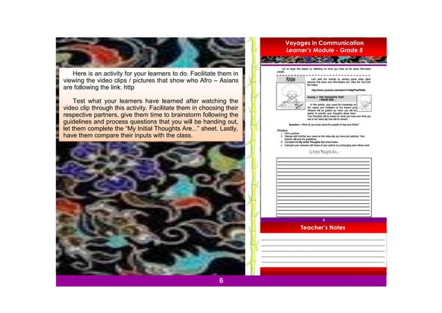 Grade 8 English teachers guide Q1 Only | PDF