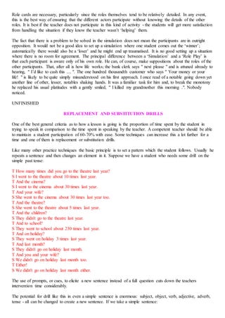 English teaching practical hints | PDF