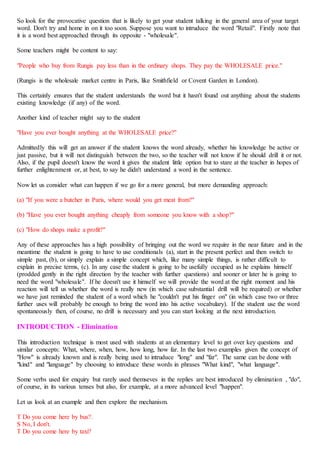 English teaching practical hints | PDF