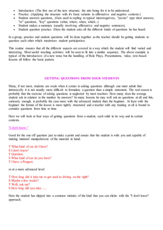 English teaching practical hints | PDF