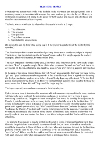 English teaching practical hints | PDF