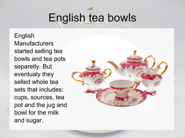English tea tradition | PPT