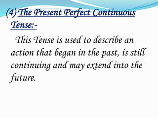 English (tenses) | PPTX