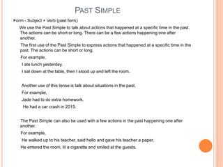 English tenses | PPTX