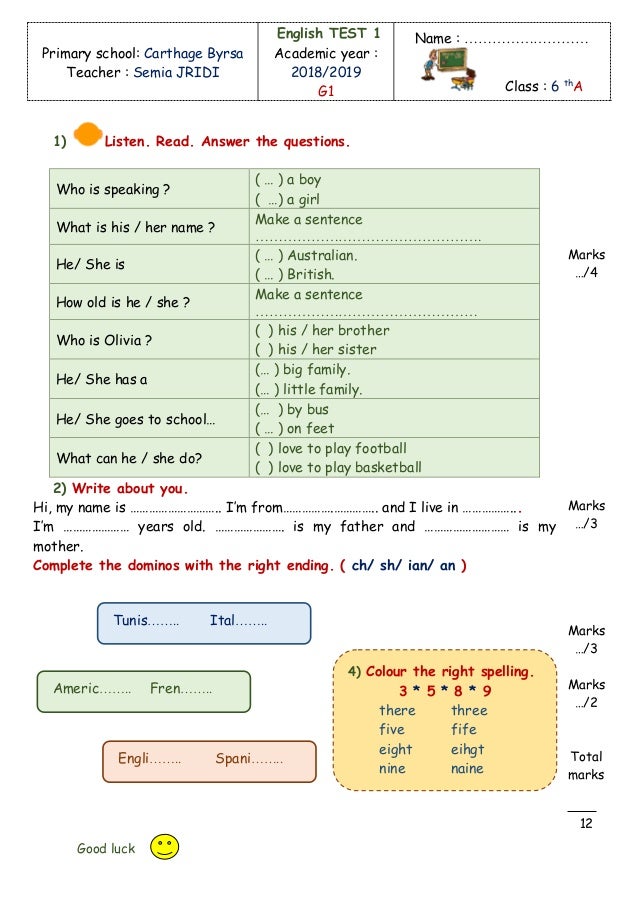 Ejercicio De English Test Answer Key Gambaran Ejercicio De English Test Answer Key Gambaran