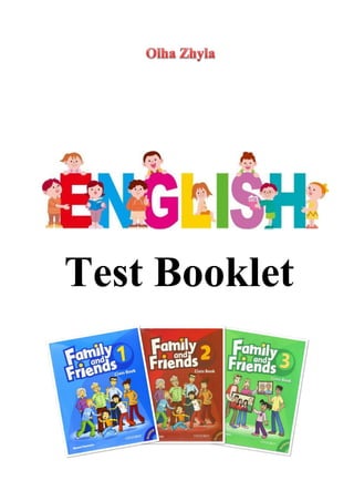 English test booklet | PDF | Interior Decorating | Home & Garden