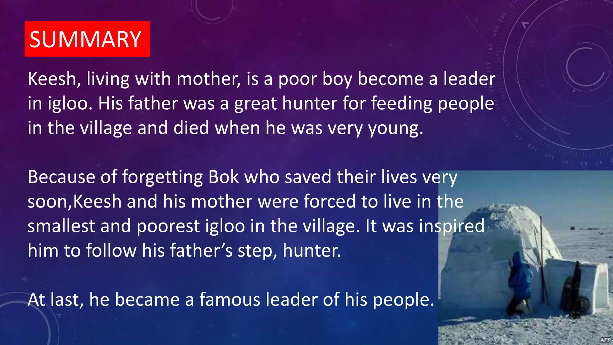 English the story of the keesh | PPTX