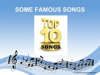 English through songs | PPT