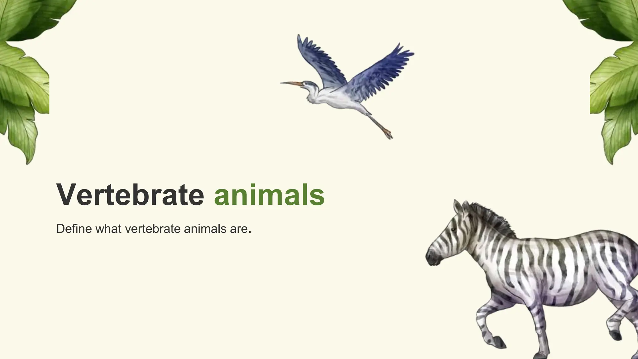 ENGLISH TIME_ Vertebrate and Invertebrate Animals.pptx