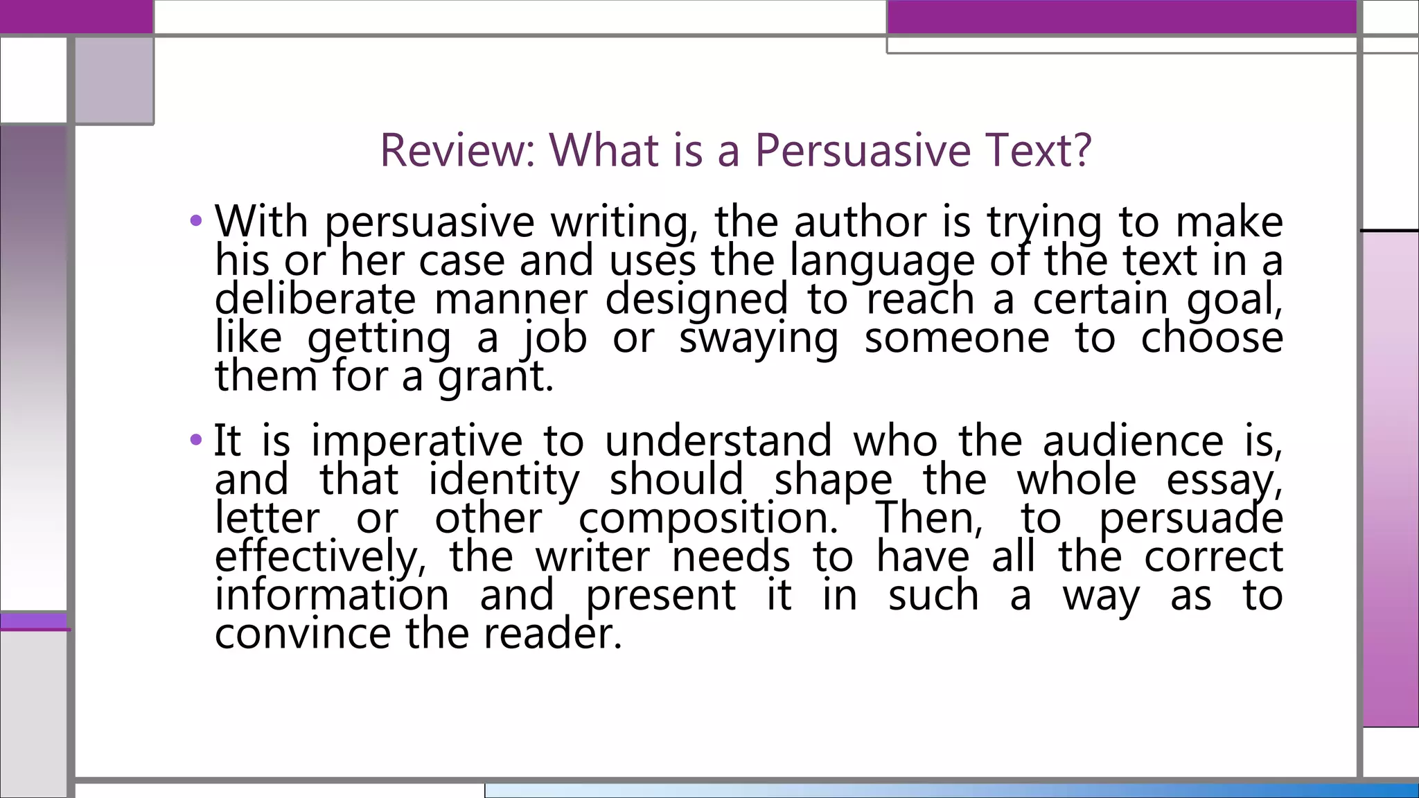 English unit 9.4 it’s a matter of opinion week three | PPTX
