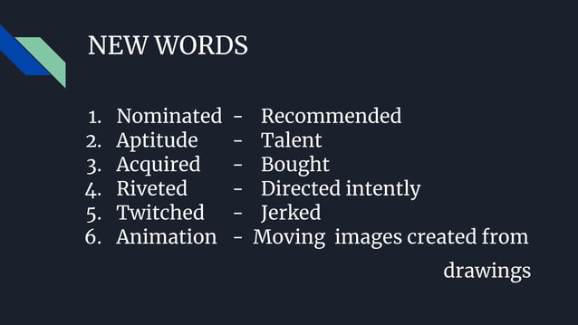 CBSE Standard 6 English unit no 6 | PPT