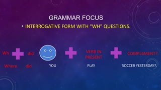 A time to remember. (SIMPLE PAST) | PPTX