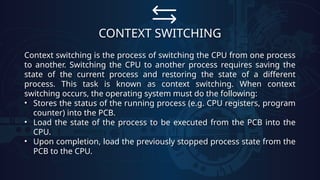 Operating System process management system.pptx | Operating Systems | Computer Software and ...