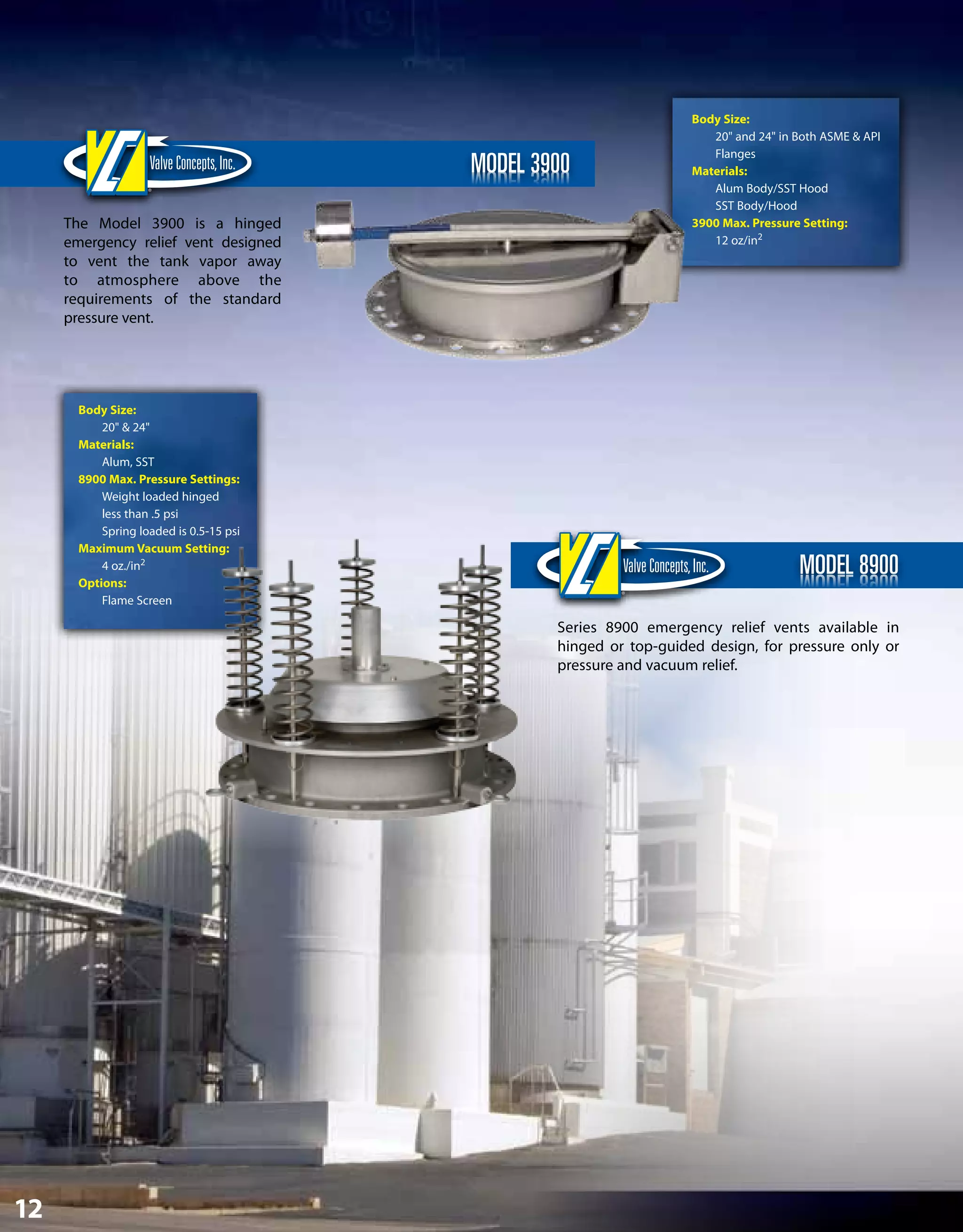 Vapour Control Systems - Cashco Products | PDF