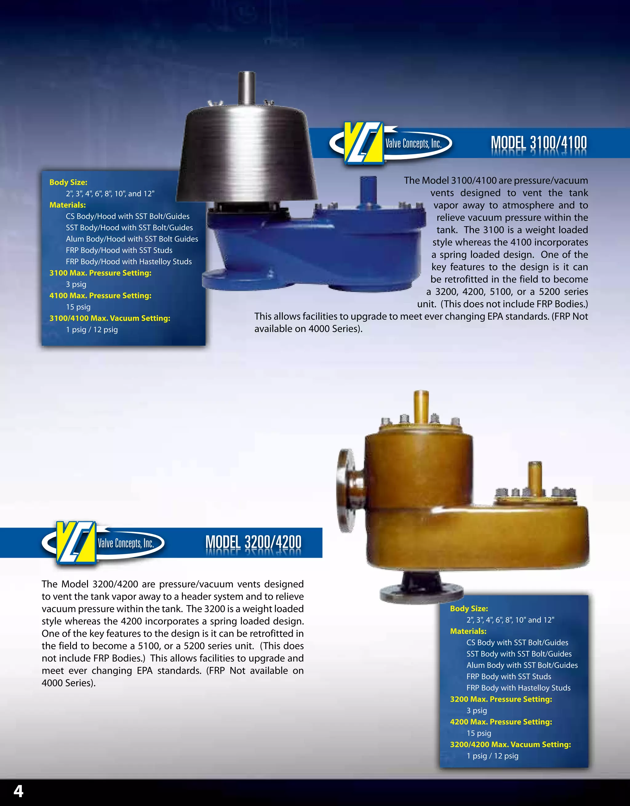 Vapour Control Systems - Cashco Products | PDF
