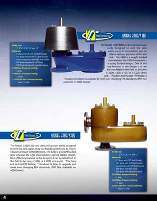 Vapour Control Systems - Cashco Products | PDF