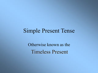 English Verbs and Tenses for school .ppt
