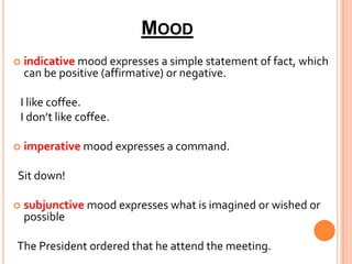 English verb system | PPTX