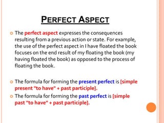 English verb system | PPTX