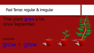 English verb tenses PastPresentFuture review | PPTX