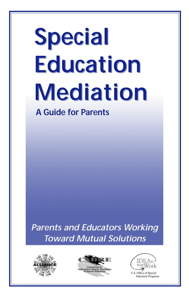 Mediation Guide for Parents | PDF