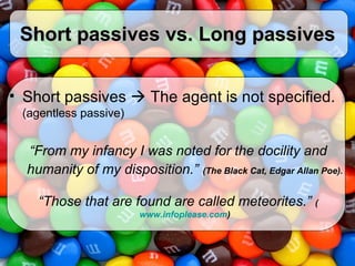 Tense, Aspect, Voice & Modality - Voice | PPT