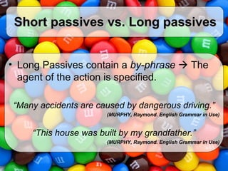 Tense, Aspect, Voice & Modality - Voice | PPT