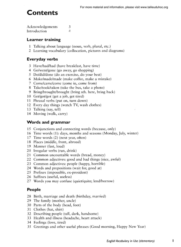 English vocab in_use_elementary | PDF