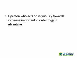 English vocabulary | PPT