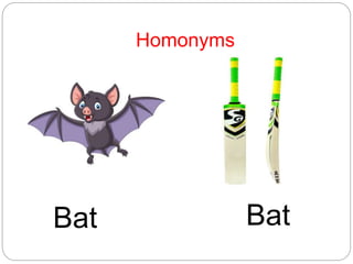 English Vocabulary | PPT