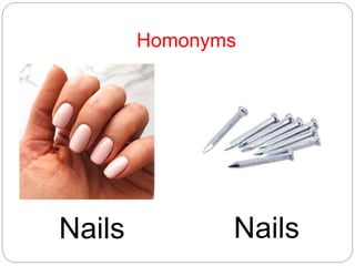 English Vocabulary | PPT