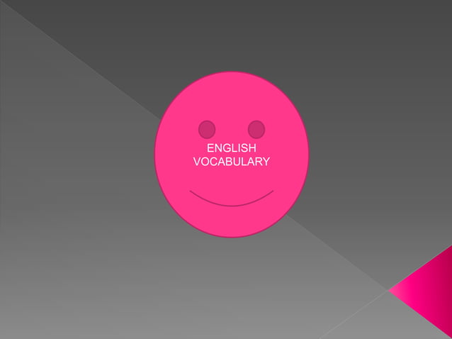 ENGLISH VOCABULARY.pptx